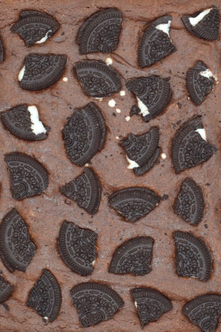 Best Boozy Baileys Oreo Brownies - Sweet Mouth Joy