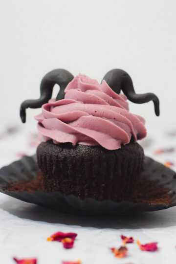 Maleficent Cupcakes - Sweet Mouth Joy