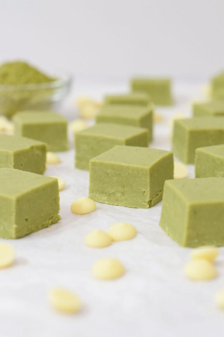 BEST Easy Matcha Fudge - Sweet Mouth Joy