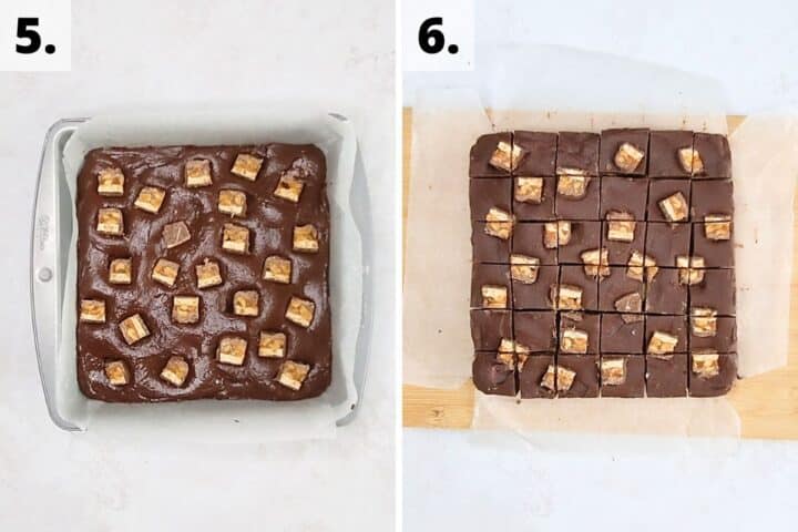Snickers Fudge - Sweet Mouth Joy