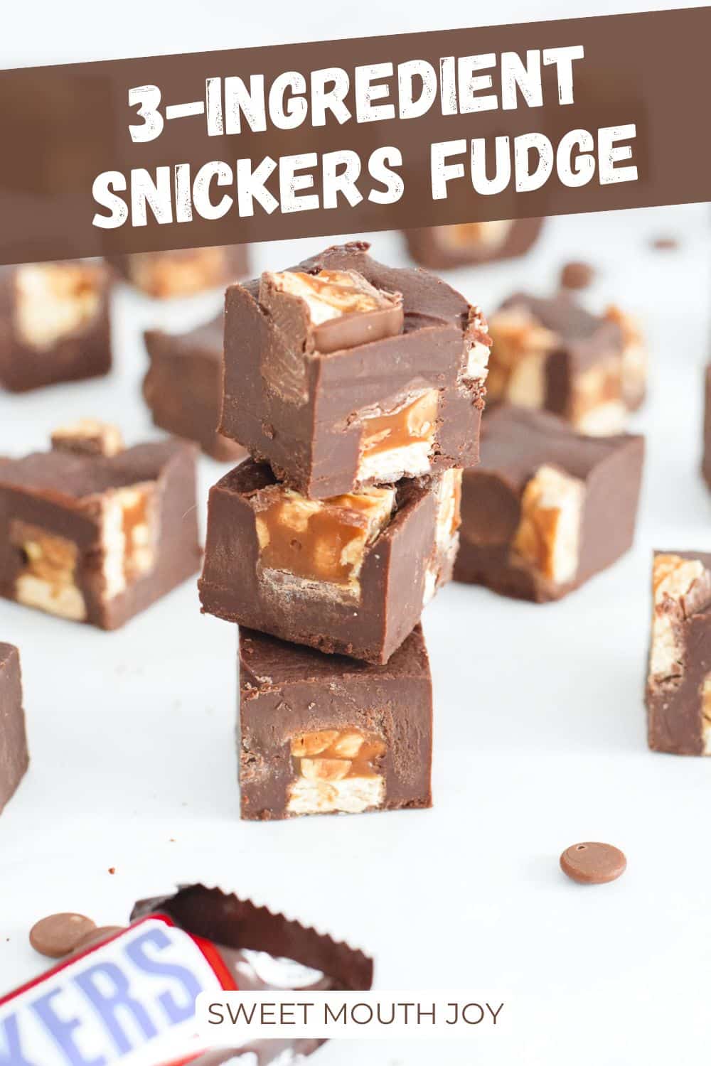 Snickers Fudge - Sweet Mouth Joy