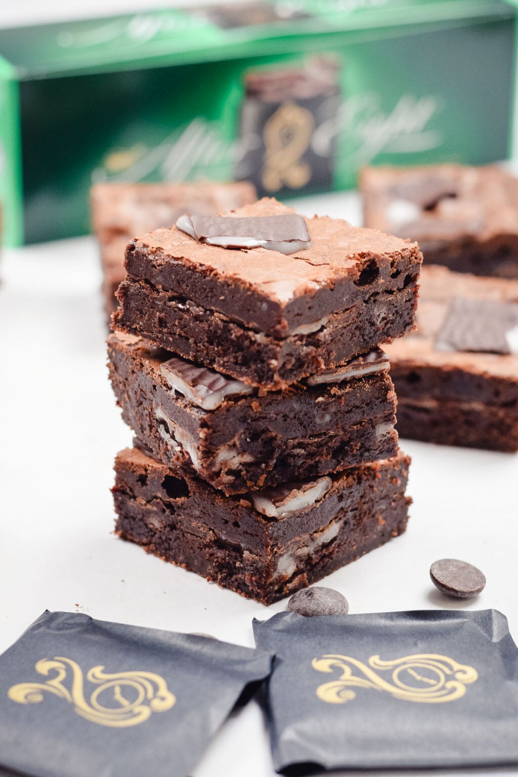 After Eight Brownies - Sweet Mouth Joy