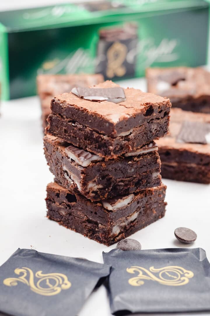 After Eight Brownies - Sweet Mouth Joy