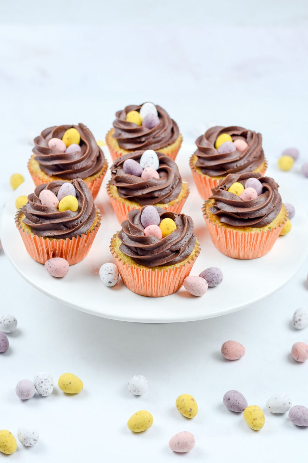 Easter Mini Egg Cupcakes - Sweet Mouth Joy